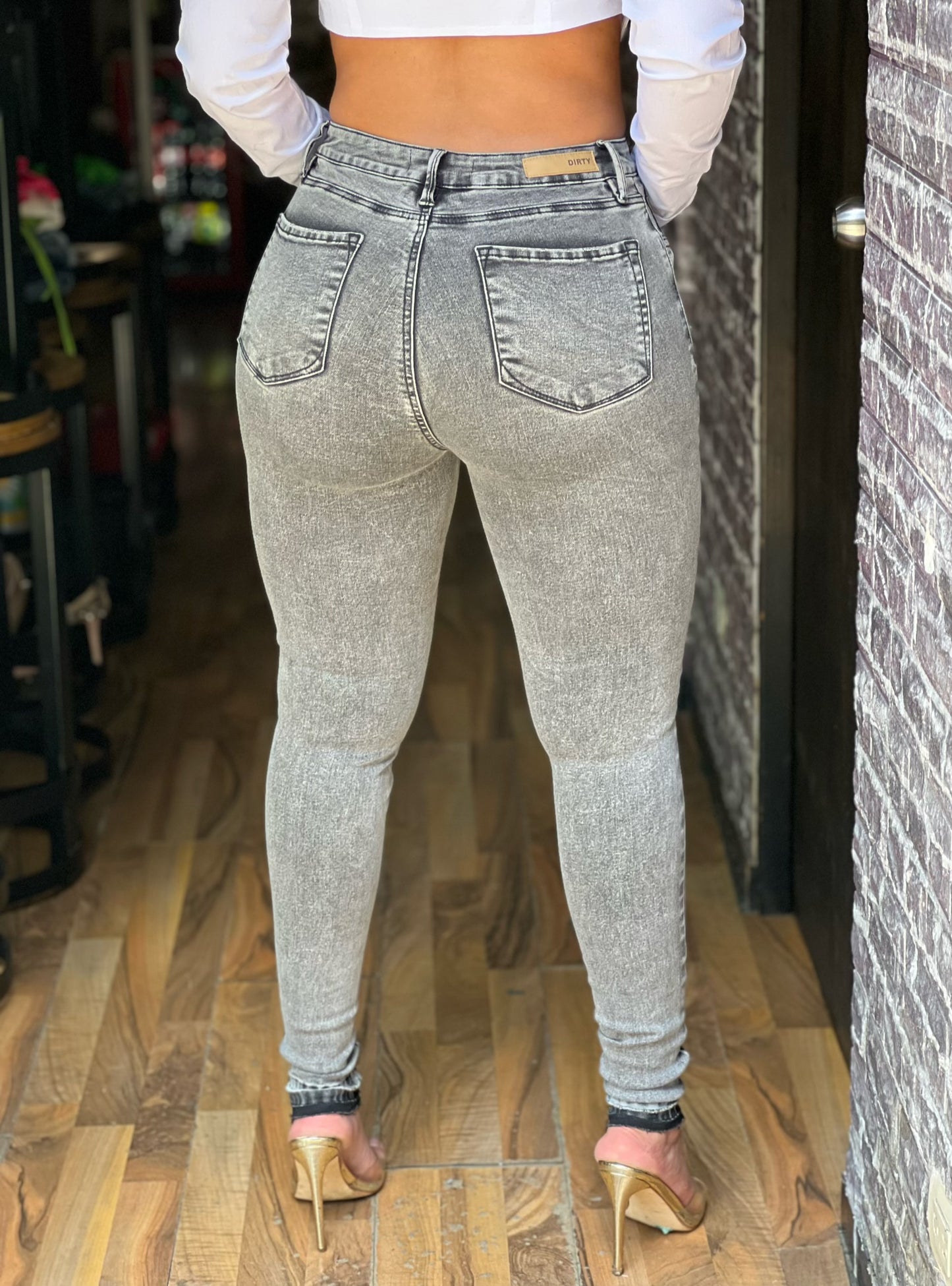 Jean skinny gris – MALE DENIM